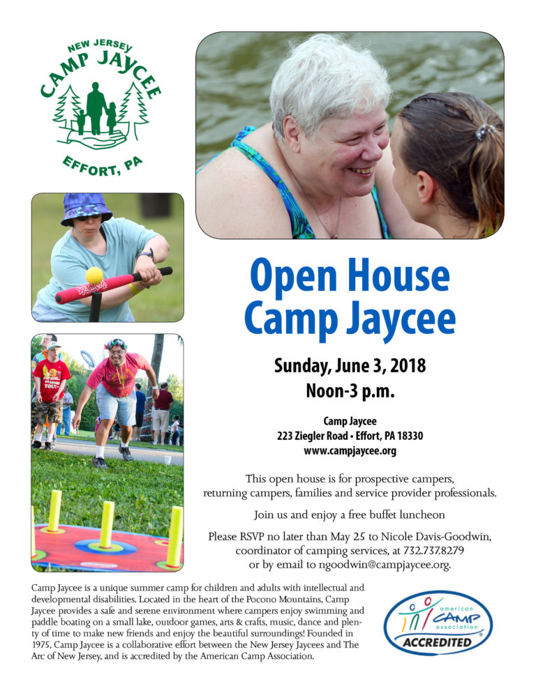 Join us for our Annual Open House: Camp Jaycee